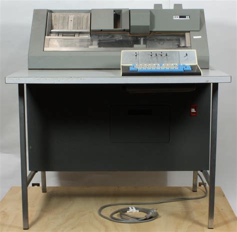 Key Punch Machine Ibm 029 Circa 1981