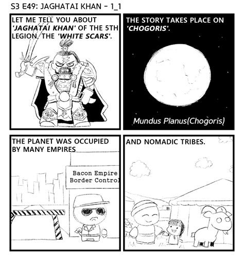 40 Lore Comics Jaghatai Khan 1 ~ 4 R Grimdank