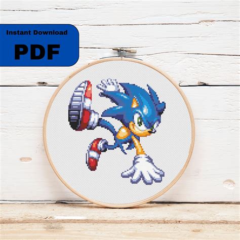 Sonic The Hedgehog Sewing Pattern