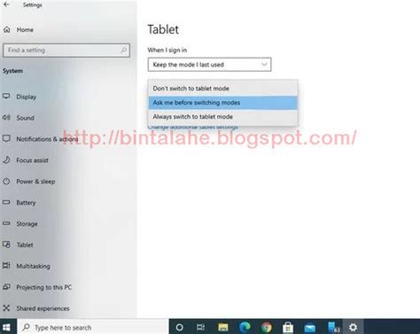 Cara Mematikan Mode Tablet Di Windows 10 Dengan Mudah Berita Padang Sidempuan Hari Ini