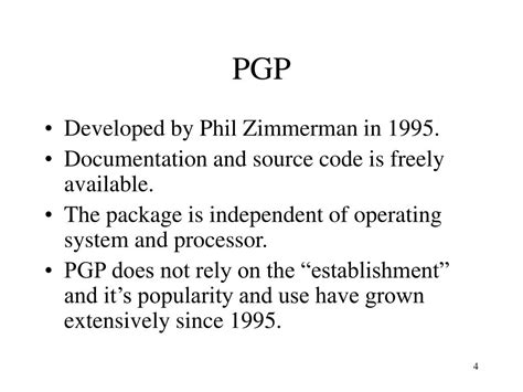 PPT Pretty Good Privacy PGP PowerPoint Presentation Free Download ID 1273073