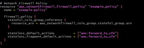 Automating Aws Network Firewall Configurations With Terraform