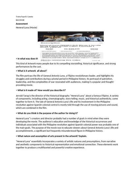 Tfc Assessment Pdf