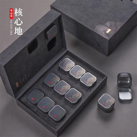 碎银子茶叶包装盒空礼盒红茶正山小种绿茶小罐茶礼盒装空盒定制 Taobao