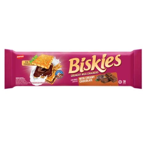 Jual Biskies Sandwich Crackers Chocolate 96gr Shopee Indonesia