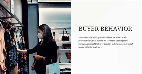 Buyer Behavior