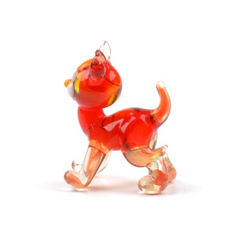 Tiny Tiger Glass Figurine The Russian Store