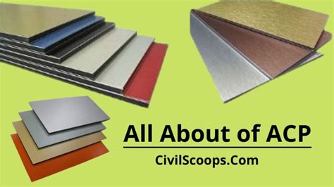 What Is ACP Applications Of ACP Sheet Advantage Of ACP Sheet Disadvantages Of ACP Sheet