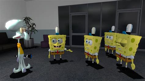 Spongetrons Clones By Redkirb On Deviantart