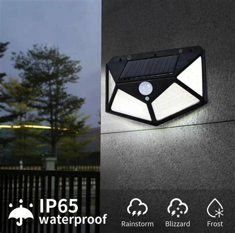 Светильник Уличный на солнечной батарее Водонепроницаемый Светодиодный фонарь Светильник с