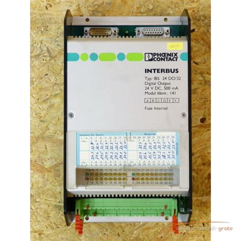 Phoenix Contact IBS 24 DO 32 Interbus Digital Output 16 48