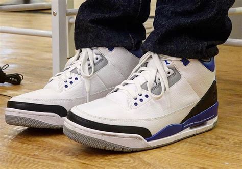 First Look Fragment Design X Air Jordan 3 House Of Heat
