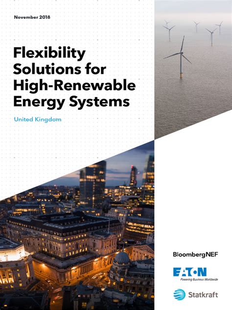 Uk Flexibility Solutions For High Renewable Energy Systems 2018 Bnef Eaton Statkraft Pdf