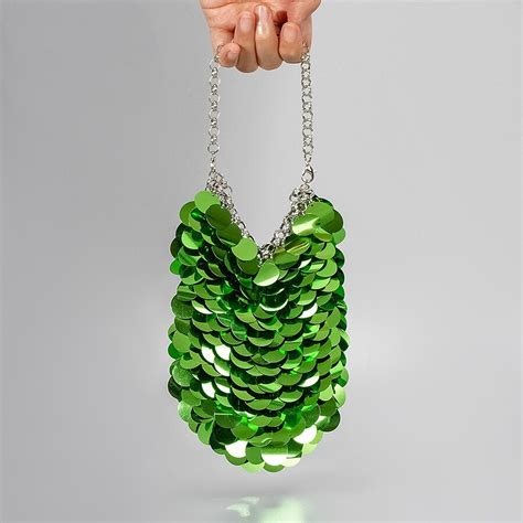 Evening Bags Metallic Sequin Bag Shiny Luxury Designer Handbags For
