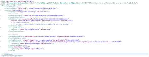 必须为元素类型 Javaclientgenerator 声明属性 Implementationpackagejava Csdn问答