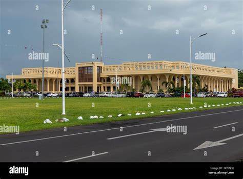Apia Samoa Ministry Of Justice Courthouse Stock Photo Alamy