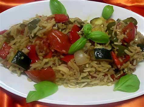 Recette De Riz Aux Légumes Du Soleil Par Tatie