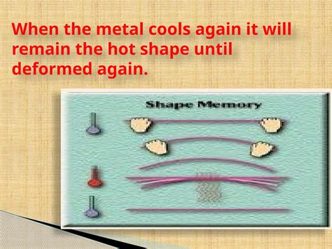Presentation Of Shape Memory Alloy Pptx