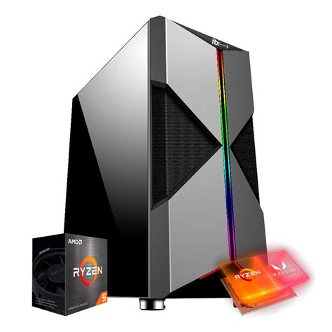 Pc Gamer Itx Arena Setup Ryzen Pro G GB X DDR Ssd GB Gabinete Gamer Submarino