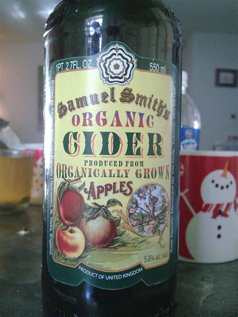 Two Guys A Girl And A Hangover Samuel Smiths Organic Cider