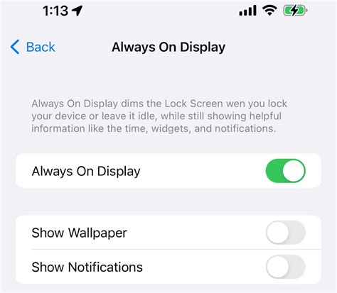 Ios 162 Bêta 3 Ajoute De La Personnalisation Pour Lécran Toujours