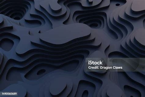 산의 윤곽을 형성하는 불규칙한 검은 판 더미 웹 디자인 배경 화면과 슬라이드 쇼 배경에 대한 디자인 요소로서의 일러스트레이션 배경 주제에 대한 스톡 사진 및 기타 이미지