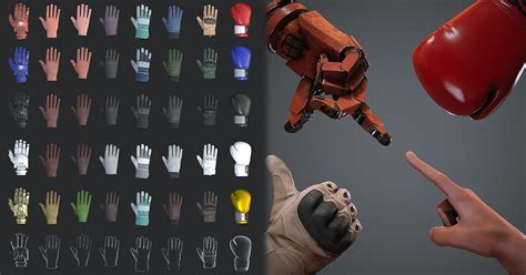 VR Hand Models Mega Pack Handy Hands Left Right