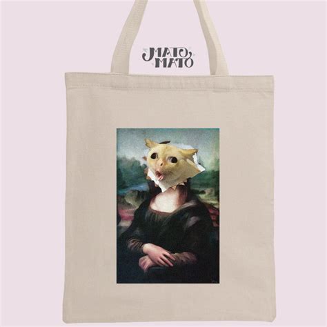 Mona Lisa Cat Bed Etsy