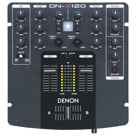 Disc Denon Dj Dnx Channel Mixer Gear Music