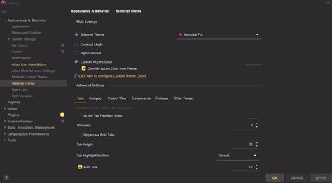 【idea主题极致优化】全面优提升你的编码体验material Theme Ui 设置 Icon Csdn博客