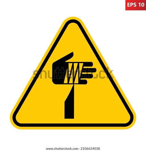Sharp Element Warning Sign Vector Illustration 库存矢量图（免版税）2106624038
