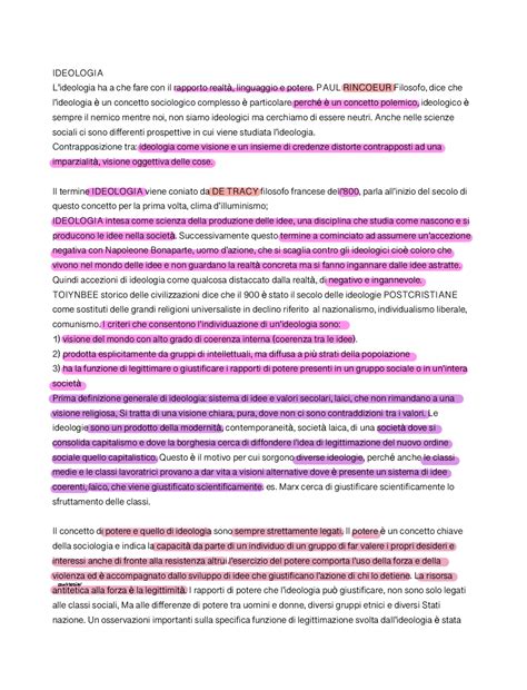 Sociologia Dei Processi Culturali Riassunti Libro Sciolla E