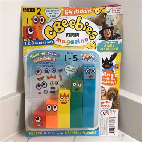 Cbeebies Numberblocks Magazine 21 With Number Blocks 26 29 £14 50 Picclick Uk