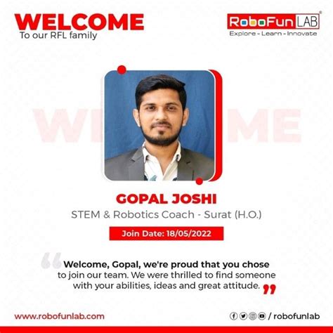 Gopal Joshi On Linkedin Robofunlab