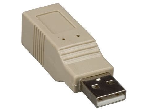 USB Type A Female To Type B Male Adapter