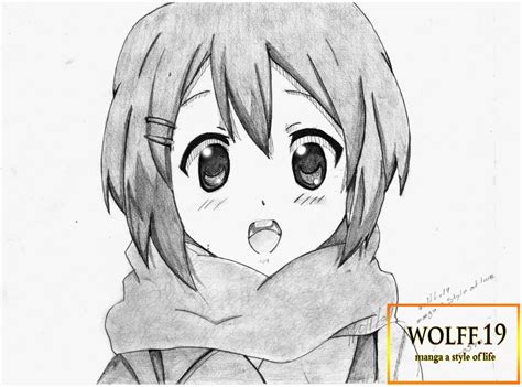 K On Yui Hirasawa Por Wolff Dibujando