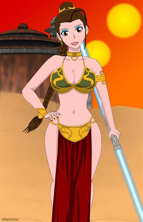 Princess Leia Slave Art