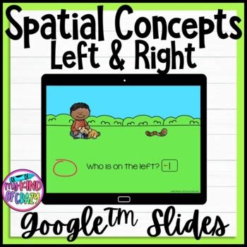 Spatial Concepts Left And Right By Teach Simple