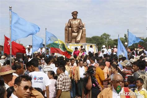 The Largest Bogyoke Aung San Statue Inaugurated Mizzima Myanmar News
