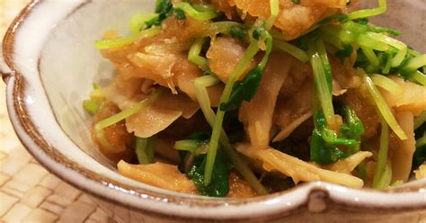 豆苗ときのこのおろし和え By たべたいち 【クックパッド】 簡単おいしいみんなのレシピが321万品