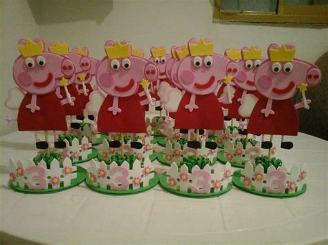 Centro De Mesa Peppa Pig Ateliê Pura Magia Elo7 Peppa Pig