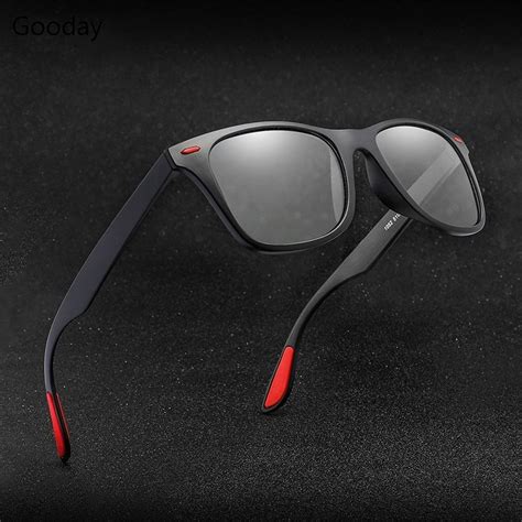 Driving Shading Sun Glasses For Men Women Square Polarized Driver