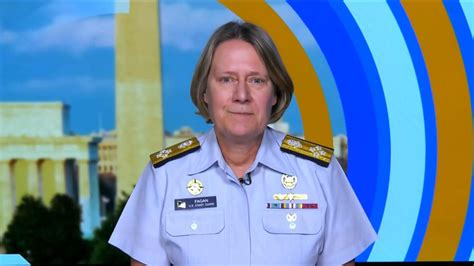 Barrier Breaking Us Coast Guard Commandant Talks Importance Of