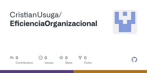 GitHub CristianUsuga EficienciaOrganizacional