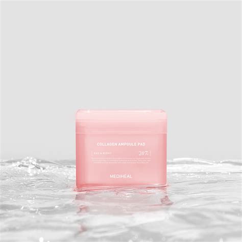 Mediheal Collagen Ampoule Pad 100pads 메디힐 탄력 콜라겐 채움 패드 100패드
