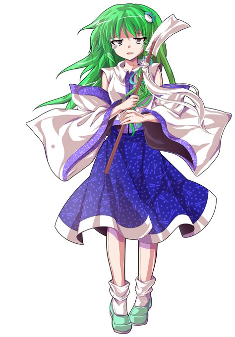 Dairi Kochiya Sanae Touhou Commentary Request Large Variant Set