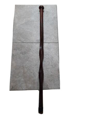 Walking Cane Walnut Twisted Design Amish Made Gem