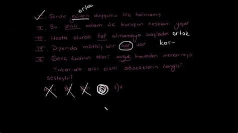 S Zc Kte Anlam Konu Anlat M Videolu Rnek Soru Z M Kunduz