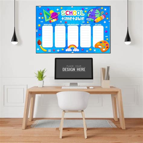 Jual Hiasan Dinding Jadwal Pelajaran Shopee Indonesia