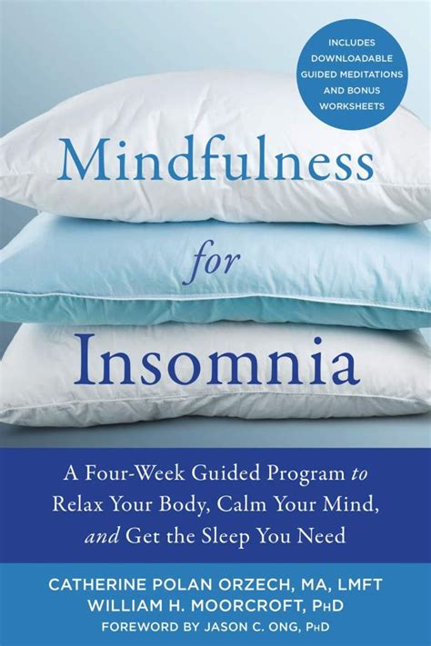 Book Mindfulness For Insomnia Mental Health Matters